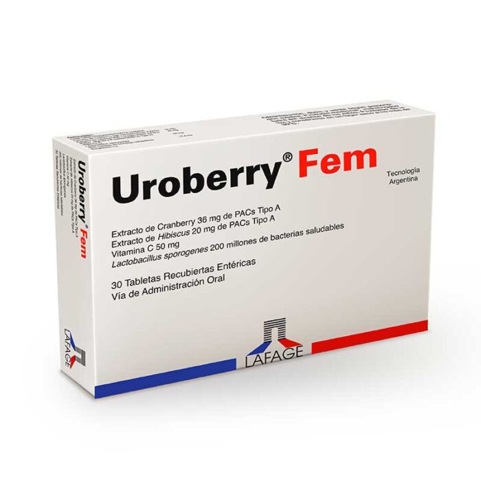 UROBERRY FEM 36MG/20MG/50MG 30 TABLETA – Medikamentos.com
