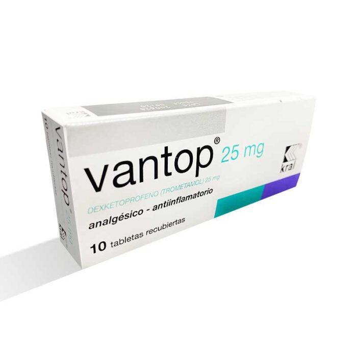 VANTOP 25MG 10 TABLETA - Distribuidor de DONOVAN