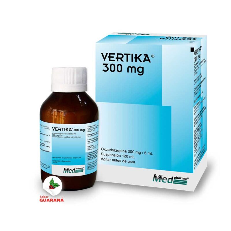 VERTIKA 300MG/5ML 120ML SUSPENSION - Distribuidor de Med Pharma
