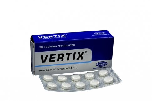 VERTILESS 24MG 30 TABLETA RECUBIERTA - Med Pharma
