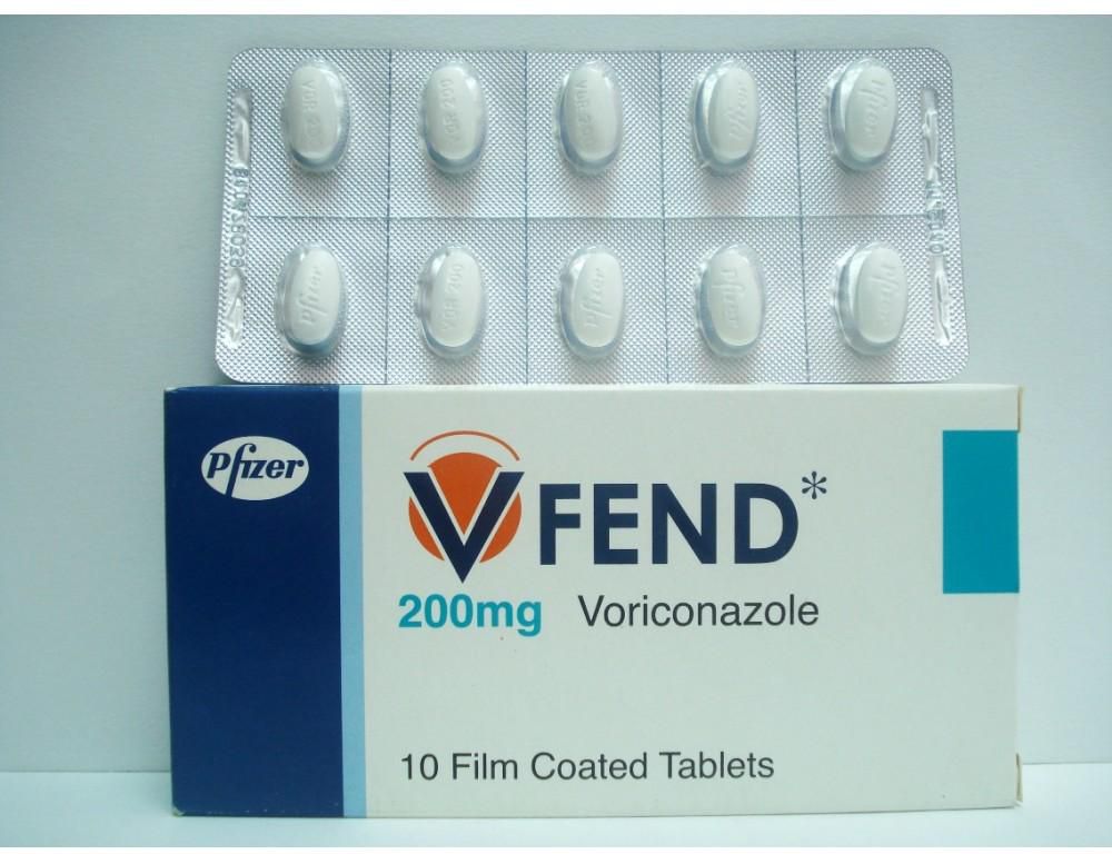VFEND 200MG 10 TABLETA - Distribuidor de PFIZER BIOFARMA