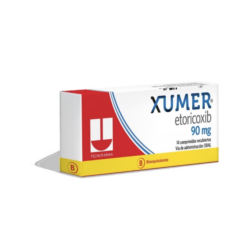 XUMER 90MG 14 COMPRIMIDO - Distribuidor de ASOFARMA