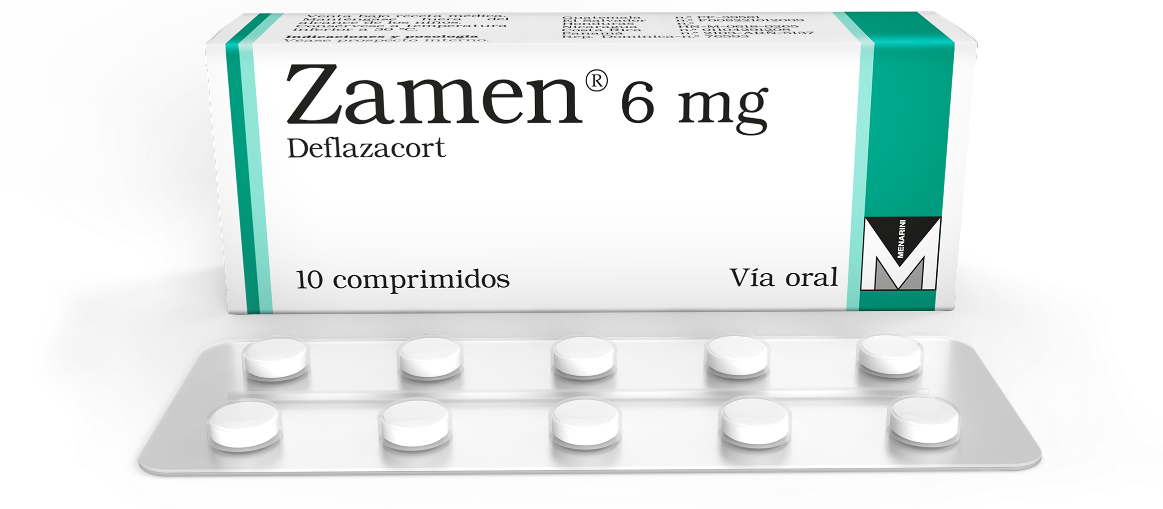 ZAMEN 6MG 10 COMPRIMIDO - Distribuidor de MENARINI