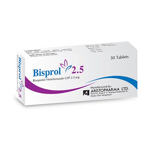BIPROLIL 2.5MG 30 TABLETA - Distribuidor de Arsal