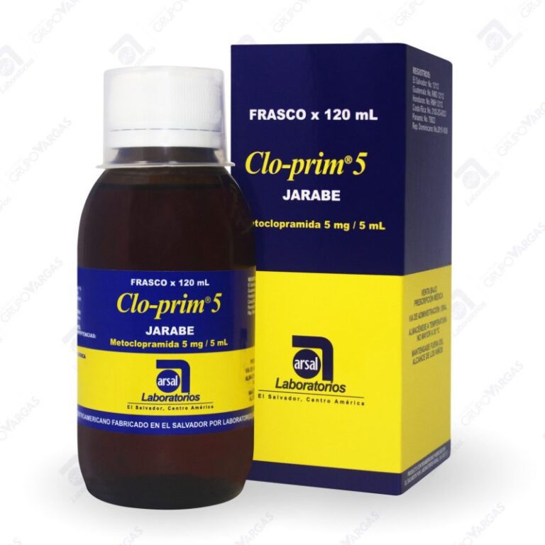 CLO-PRIM 5MG/5ML 120ML JARABE - Distribuidor de Arsal