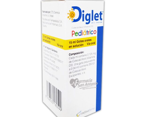 DIGLET 400UI 30 COMPRIMIDO BUCODISPERSABLE – Medikamentos.com