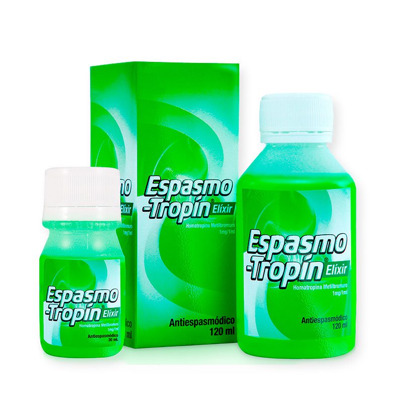 ESPASMOTROPIN 1MG/ML 120ML ELIXIR - Distribuidor de BENESSI OTC