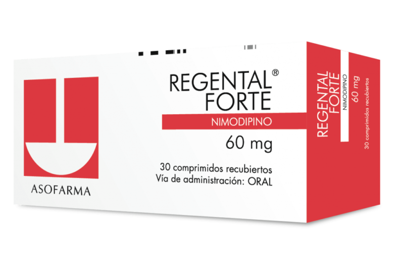 REGENTAL FORTE 60MG 30 COMPRIMIDO - Distribuidor de ASOFARMA
