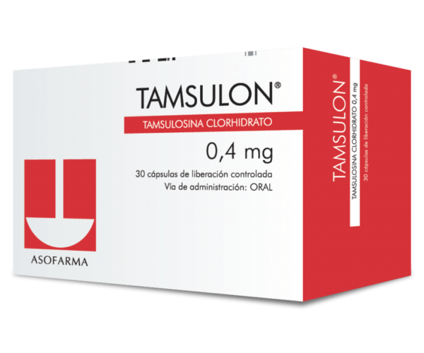 TAMSULON 0.4MG 30 COMPRIMIDO - Distribuidor de ASOFARMA