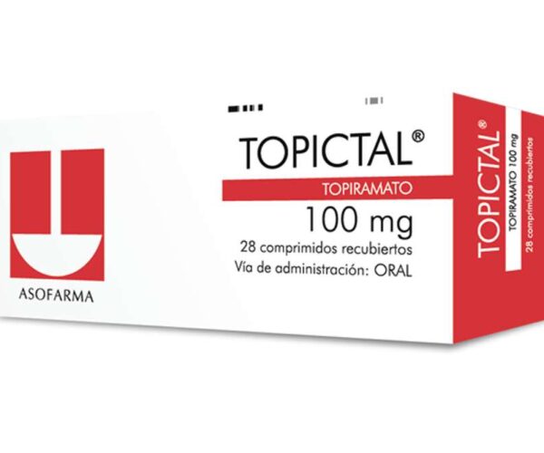 TOPICTAL 100MG 28 COMPRIMIDO - Distribuidor de ASOFARMA