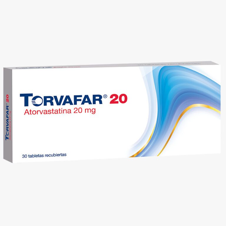 TORVAFAR 20MG 30 TABLETA - Distribuidor de BENESSI