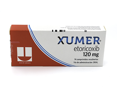 XUMER 120MG 14 COMPRIMIDO - Distribuidor de ASOFARMA