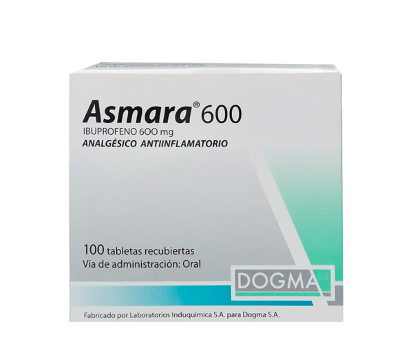 ASMARA 600MG 20 TABLETA - Distribuidor de DOGMA