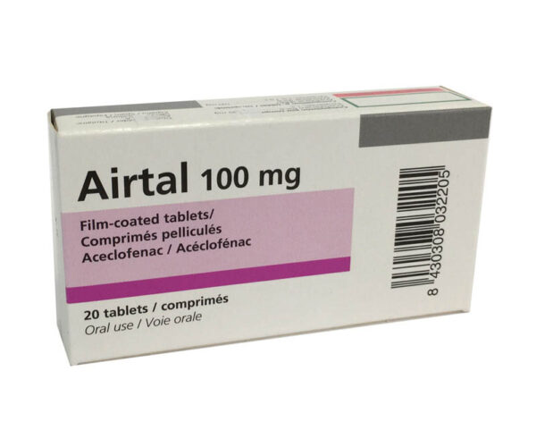 AIRTAL 100MG 10 COMPRIMIDO - Distribuidor de MEDIHEALTH