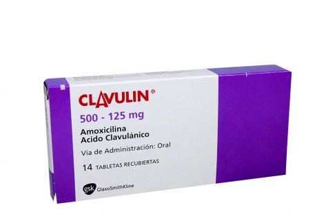 CLAVULIN 500MG/125MG 1 COMPRIMIDO - Distribuidor de MEDIHEALTH