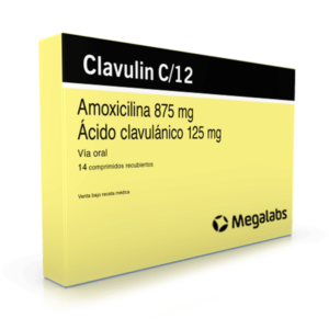 CLAVULIN C/12 875MG/125MG 1 COMPRIMIDO - Distribuidor de MEDIHEALTH