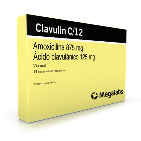 CLAVULIN C/12 875MG/125MG 1 COMPRIMIDO - Distribuidor de MEDIHEALTH