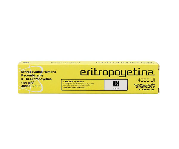 ERITROPOYETINA ICLOS 4000UI/ML 1 JERINGA PRELLENA SOLUCION INYECTABLE ...