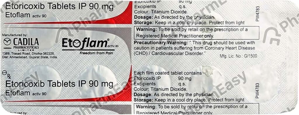ETOFLAM 120MG 14 TABLETA - Med Pharma