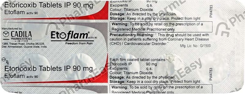 ETOFLAM 120MG 14 TABLETA - Med Pharma