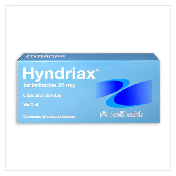 HYNDRIAX TRATAMIENTO ANTI ACNE 10MG 20 CAPSULA - Distribuidor de ...
