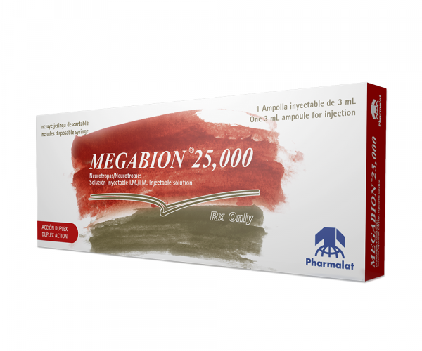 MEGABION 25000 1 SOLUCION INYECTABLE – Medikamentos.com