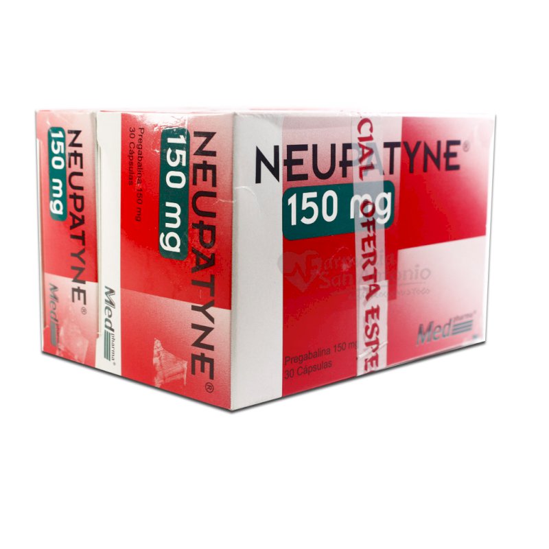 NEUPATYNE 150MG 30 CAPSULA (+10 CAPSULA) - Distribuidor de Med Pharma
