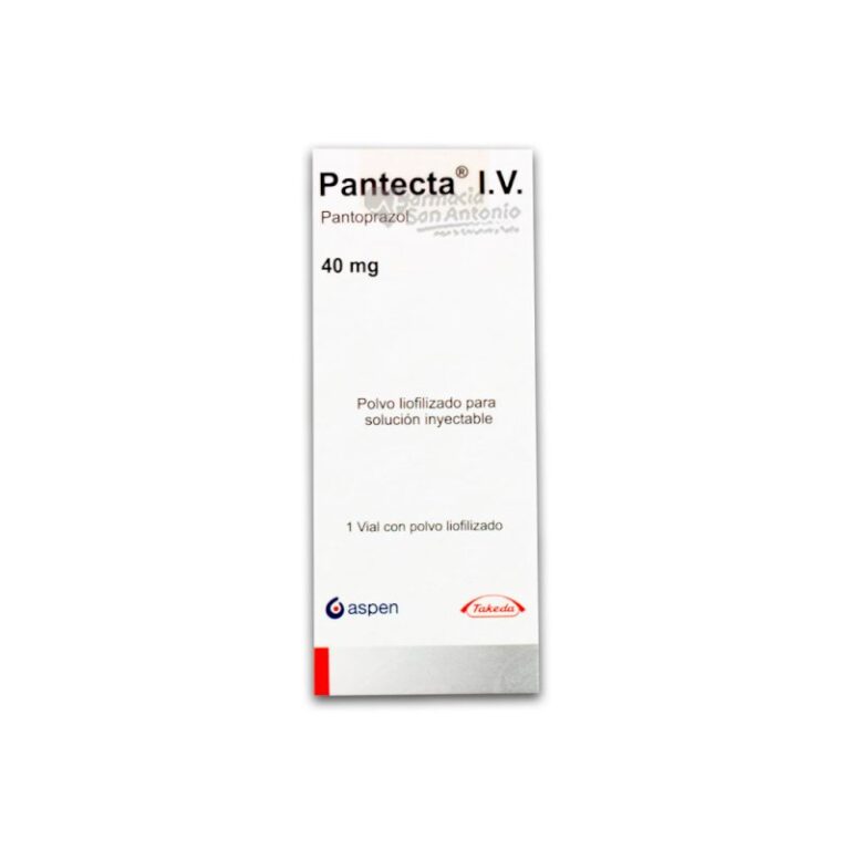 PANTECTA 40MG 1 SOLUCION INYECTABLE IV - Distribuidor de TAKEDA