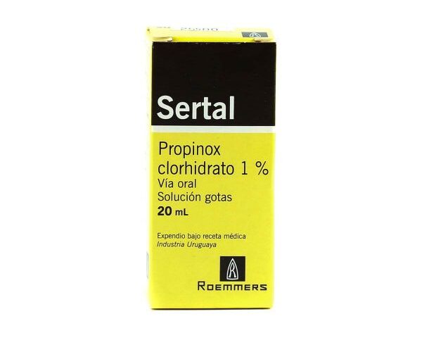 SERTAL 1% 20ML GOTAS - Distribuidor de MEDIHEALTH