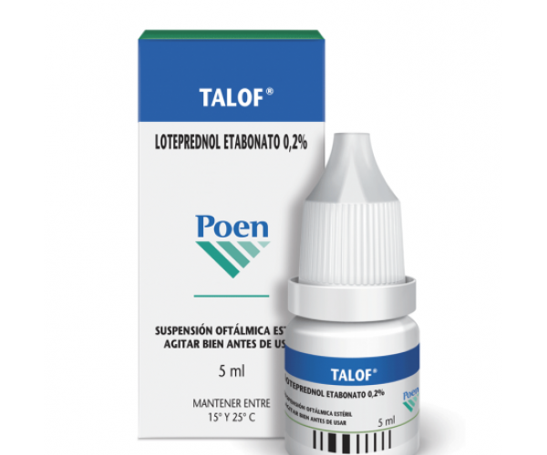 TALOF 0.2% 5ML SOLUCION OFTALMICA - Distribuidor de MEDIHEALTH