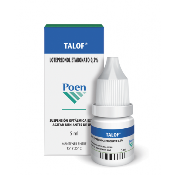 TALOF 0.2% 5ML SOLUCION OFTALMICA - Distribuidor de MEDIHEALTH