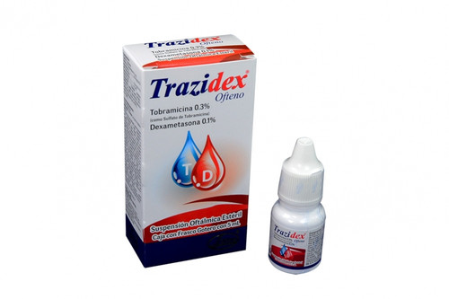 TRAZIDEX OFTENO 0.3%/0.1% 5ML SOLUCION OFTALMICA – Medikamentos.com
