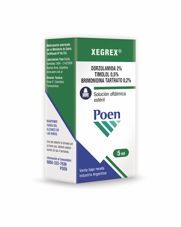 XEGREX 5ML SOLUCION OFTALMICA - Distribuidor de MEDIHEALTH