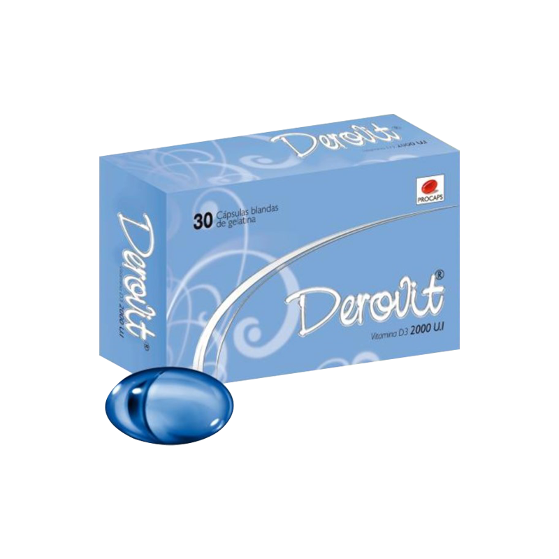 DEROVIT CBG 2000UI 30 CAPSULA GEL - PROCAPS FARMA
