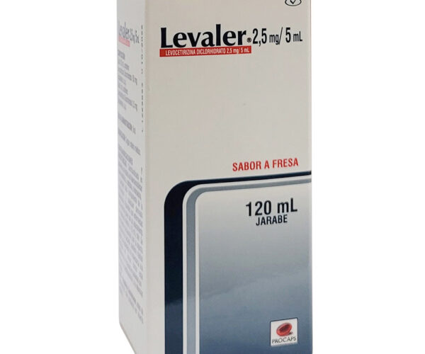 LEVALER 2.5MG/5ML 120ML JARABE - Distribuidor de PROCAPS FARMA