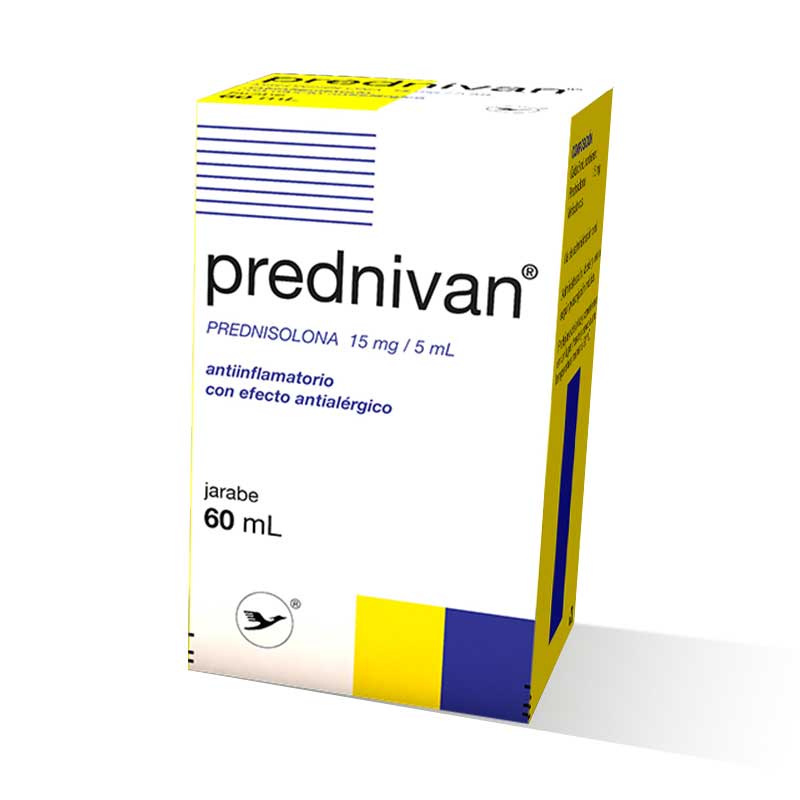 PREDNICORT 15MG/5ML 60ML JARABE - Distribuidor de PROCAPS FARMA
