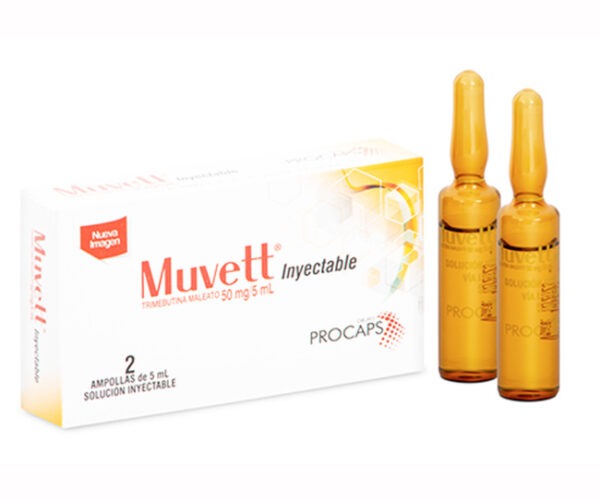 MUVETT 50MG/5ML 1 SOLUCION INYECTABLE - Distribuidor de PROCAPS